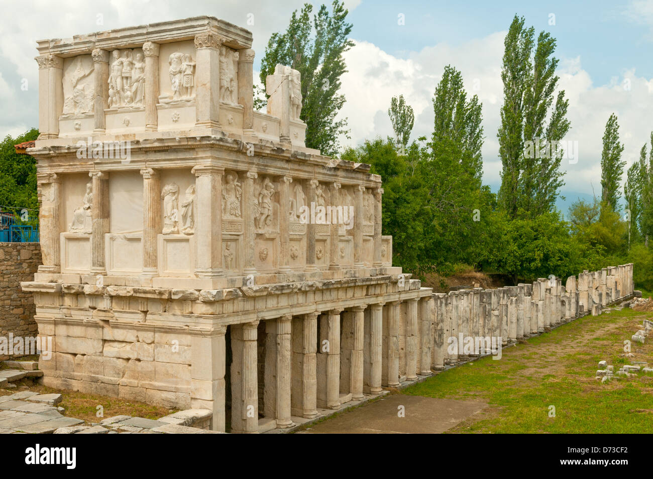 Sebasteion at Aphrodisias, Geyre, Aydin, Turkey Stock Photo - Alamy