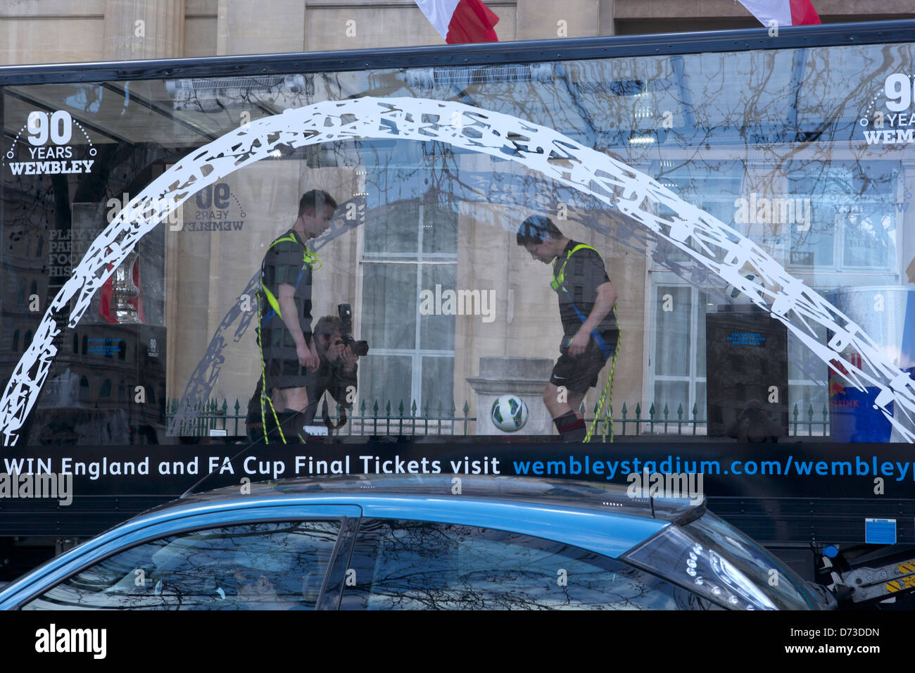 Football stadium advertising hi-res stock photography and images - Alamy