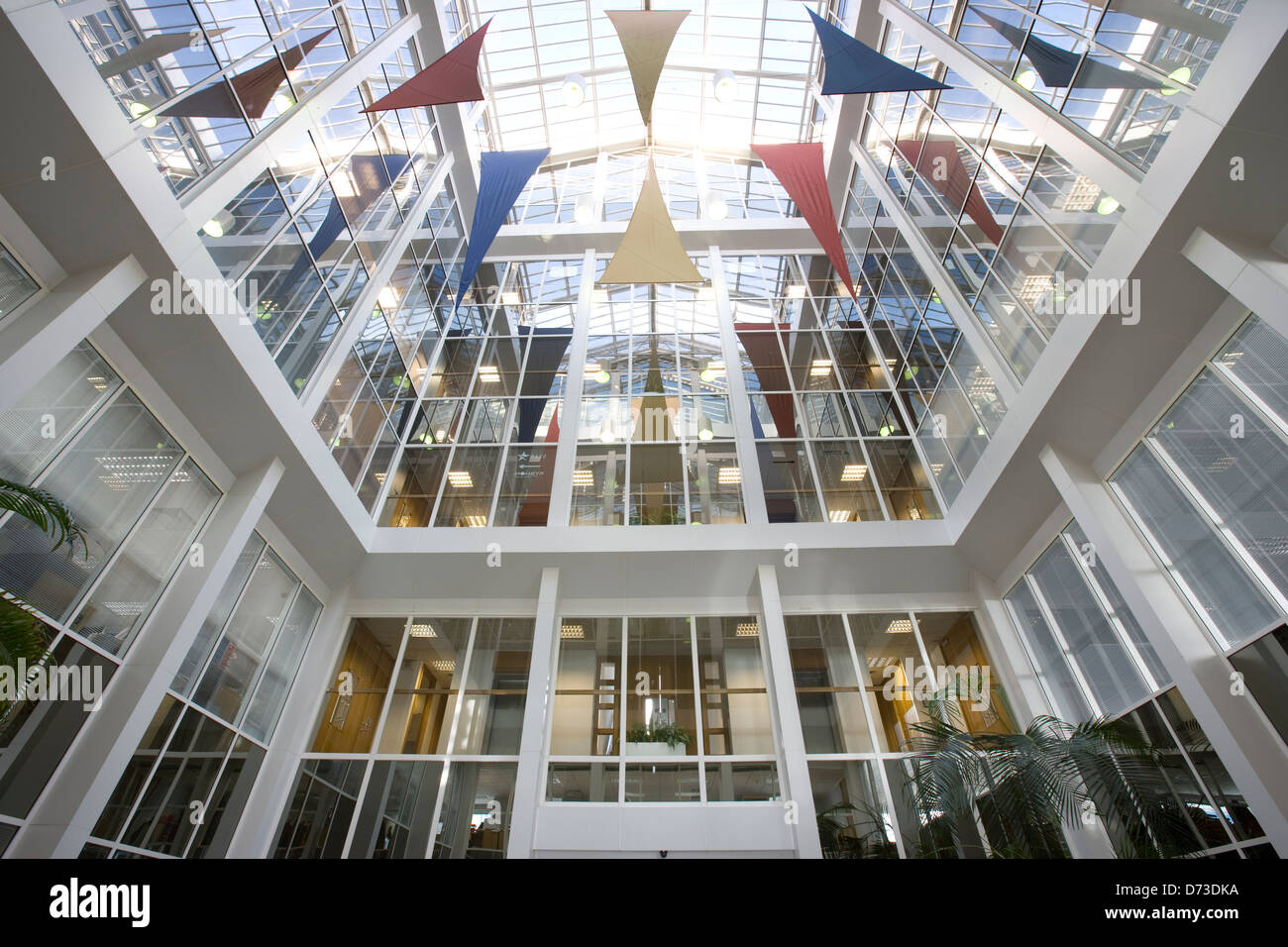 Architecture building commercial property lobby modern office reception ...