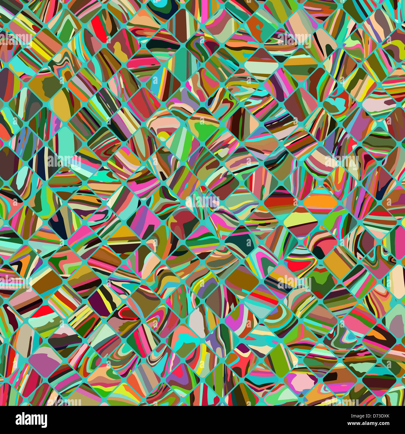 Multicolored small squares background Stock Photo - Alamy