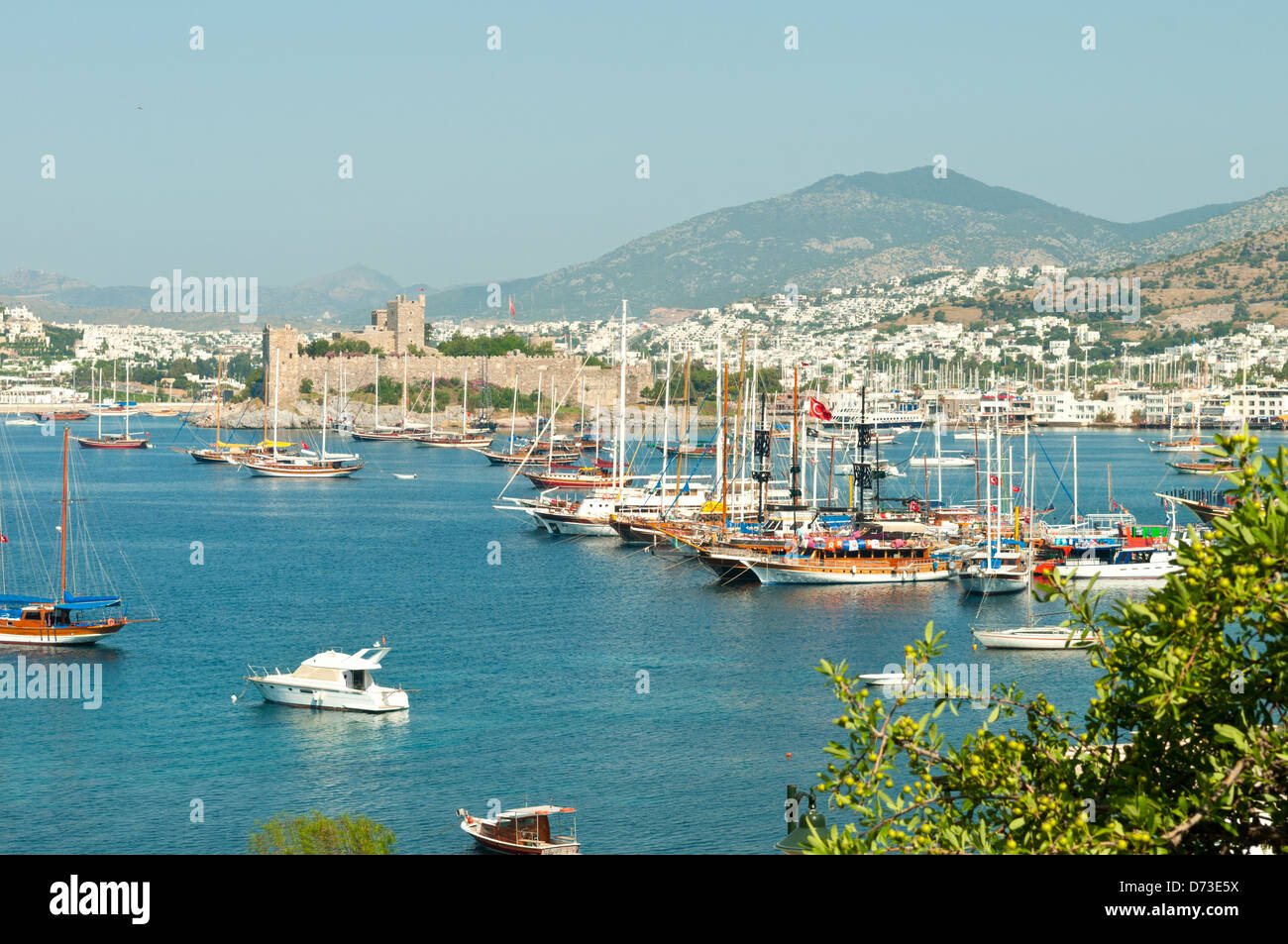Bodrum Castle and Harbour, Bodrum, Mugla, Turkey Stock Photo - Alamy