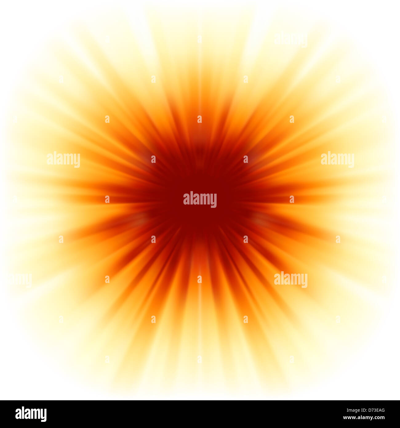 Sunburst rays of sunlight Stock Photo - Alamy