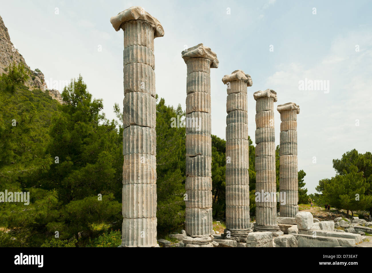 Athena temple archaeological site hi-res stock photography and images ...