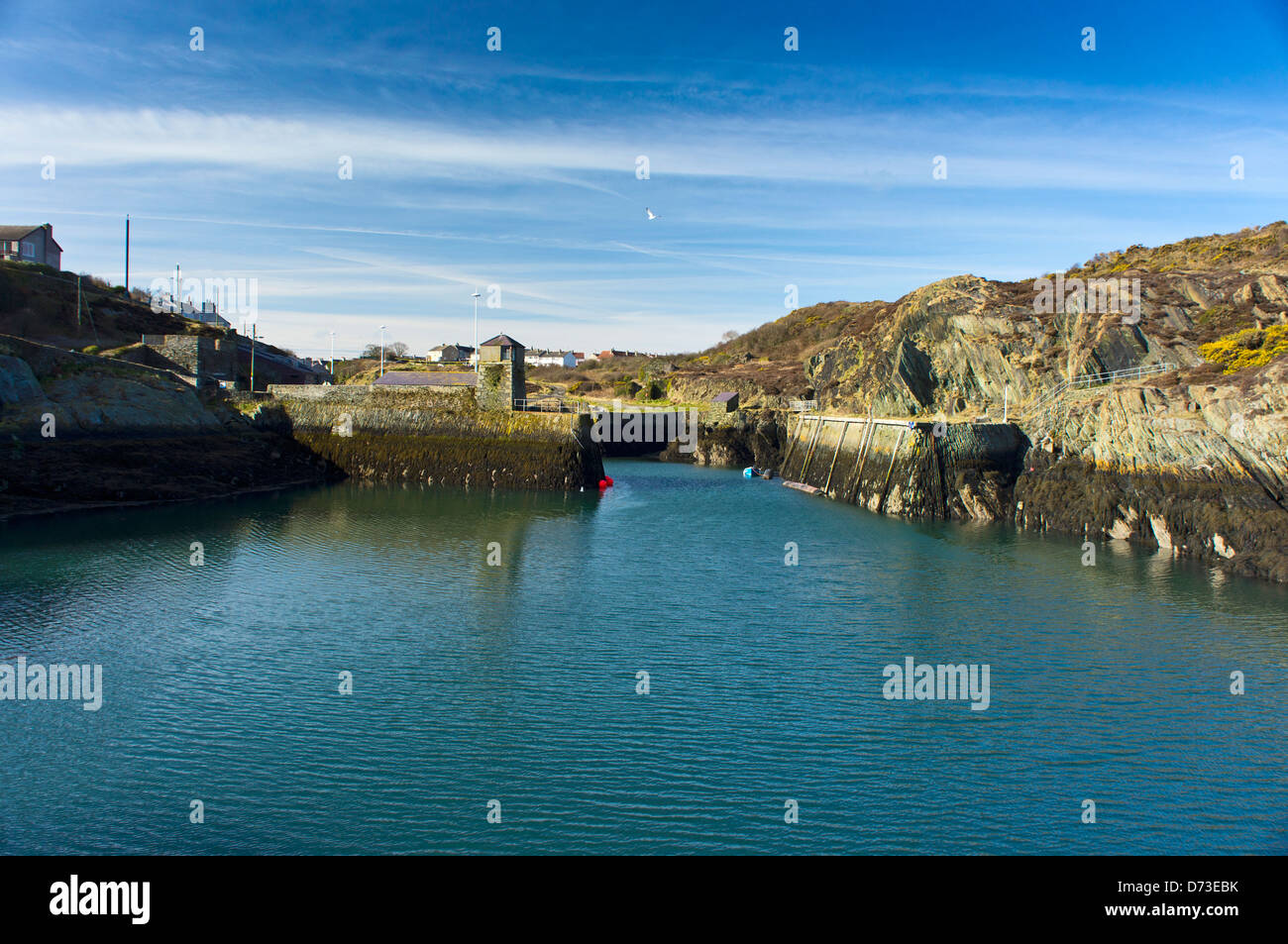 Amlwch Port Anglesey North Wales Uk Stock Photo - Alamy