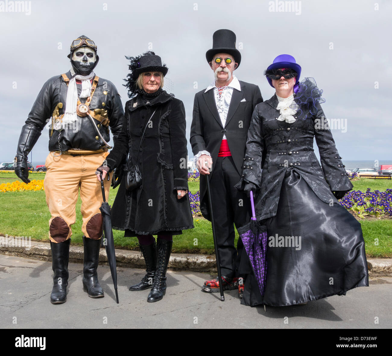 Whitby Goth Weekend. Saturday, 27th April 2013, Whitby, North Yorkshire ...