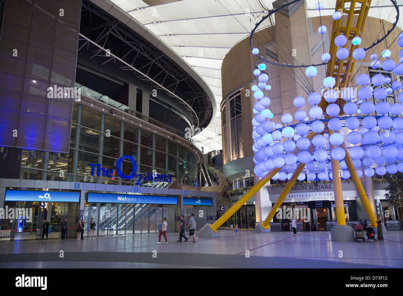 The o2 london logo hi-res stock photography and images - Alamy