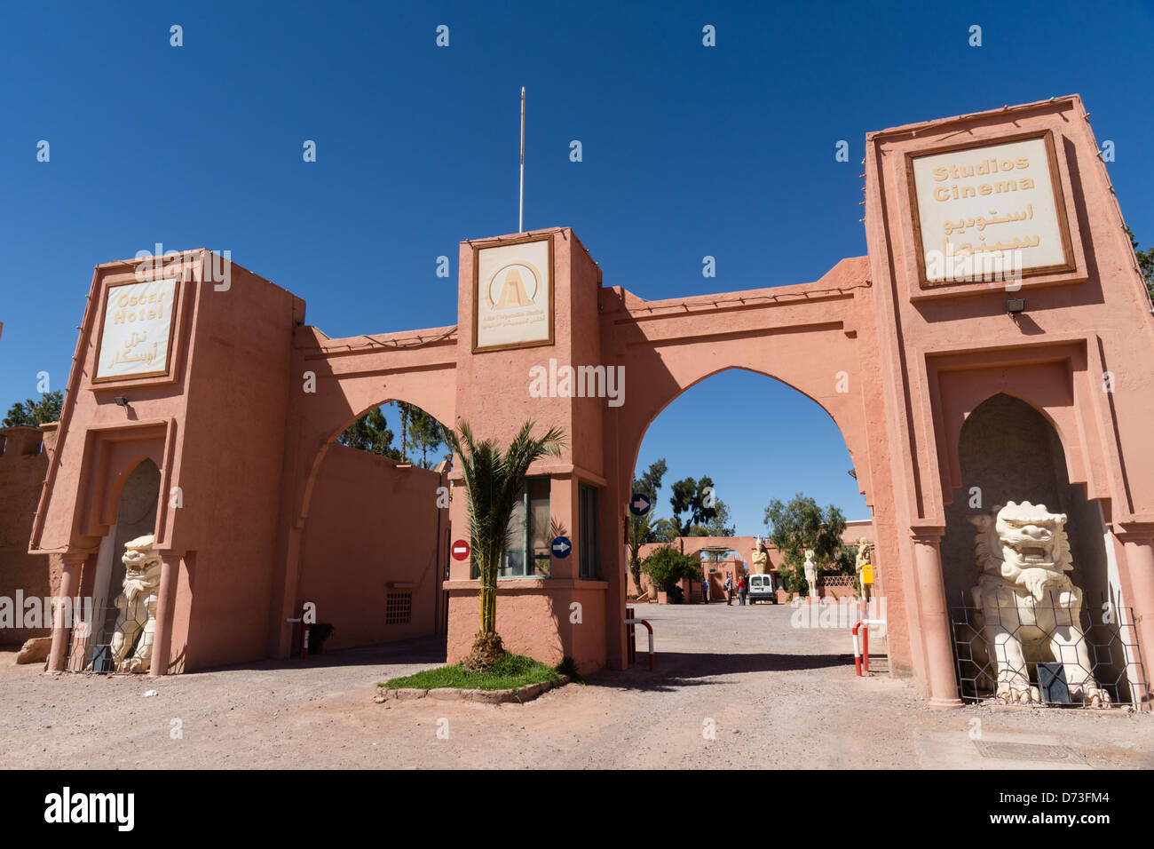 Atlas Film studios, Ouarzazarte, Morocco - desert movie production sets ...