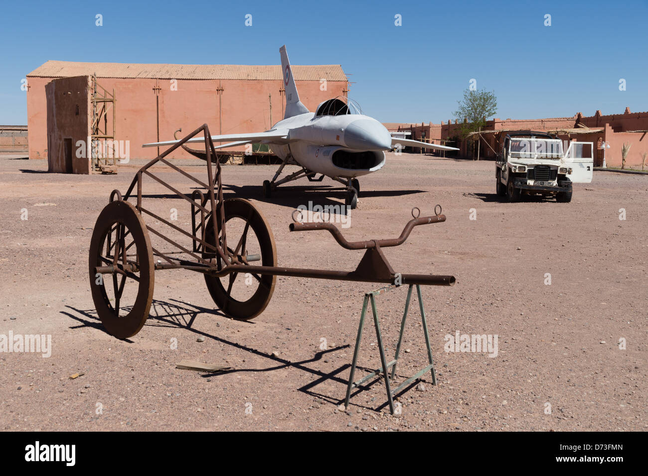 Atlas Film studios, Ouarzazarte, Morocco - desert movie production sets ...