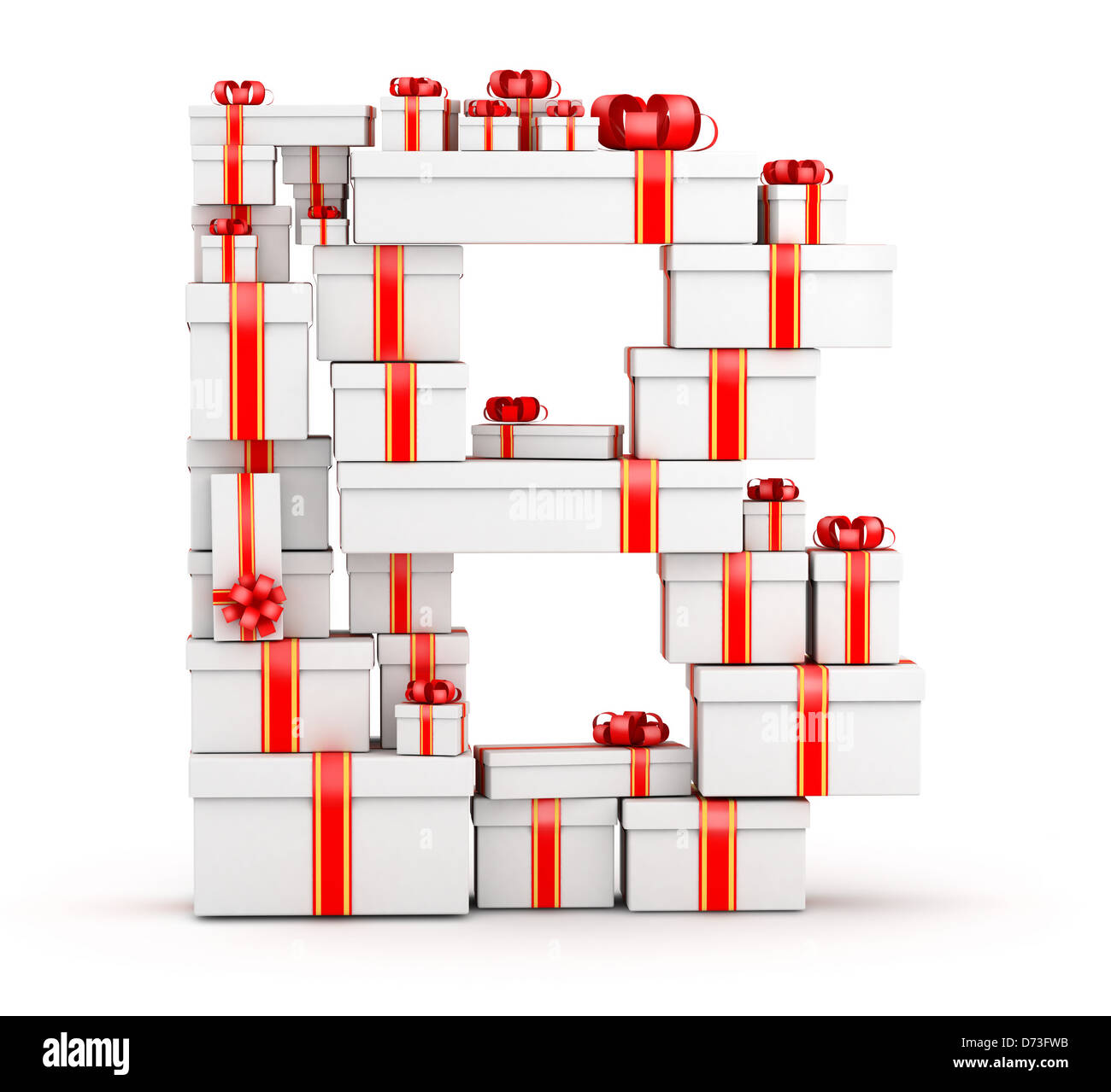 Gift font box title name alphabet digit hi-res stock photography and ...