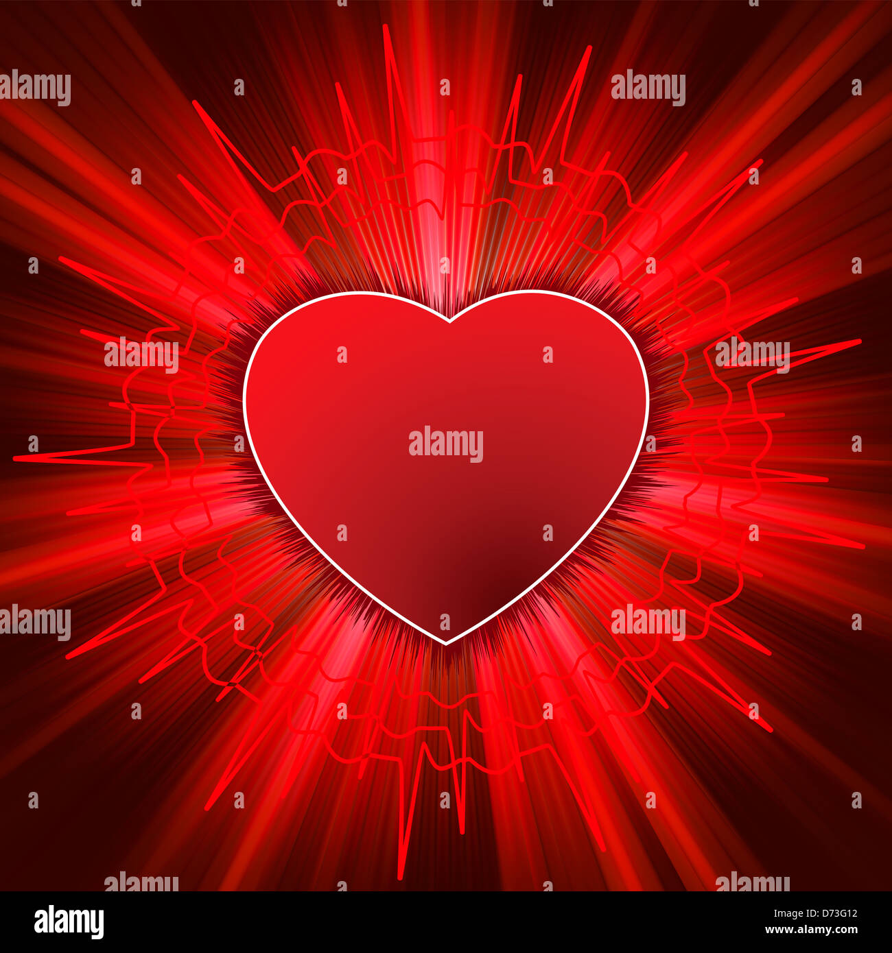 Exploding heart hi-res stock photography and images - Alamy