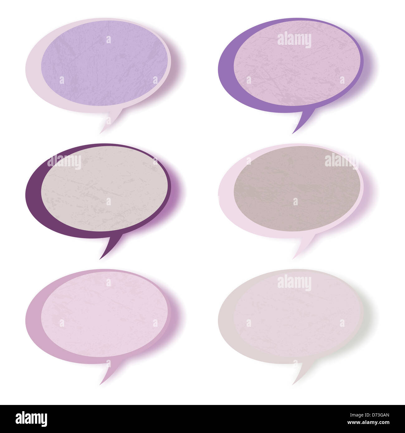 Vintage speech bubbles bubble hi-res stock photography and images - Alamy
