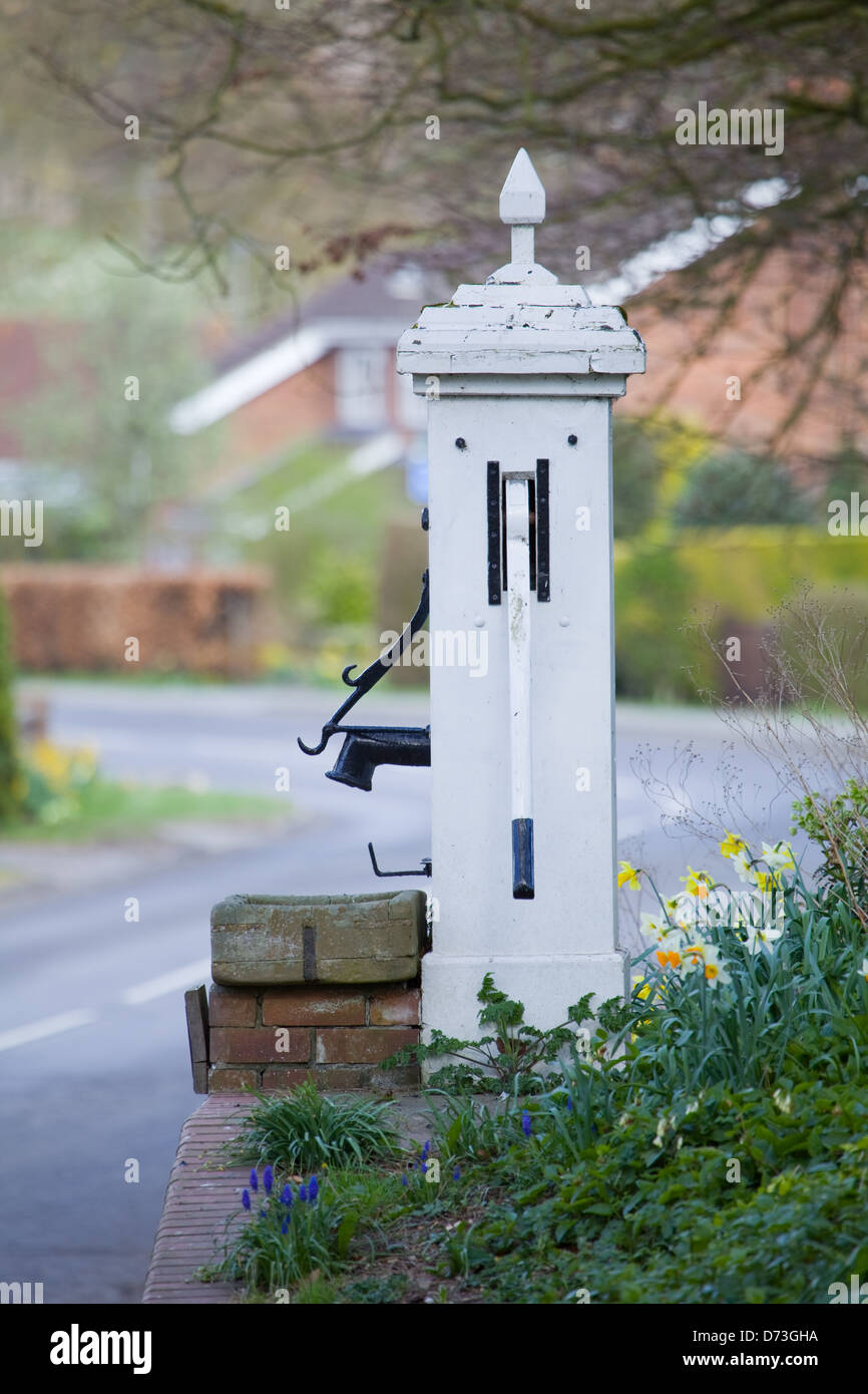 The Grimsby Road Water Pump in the village of Binbrook in the ...