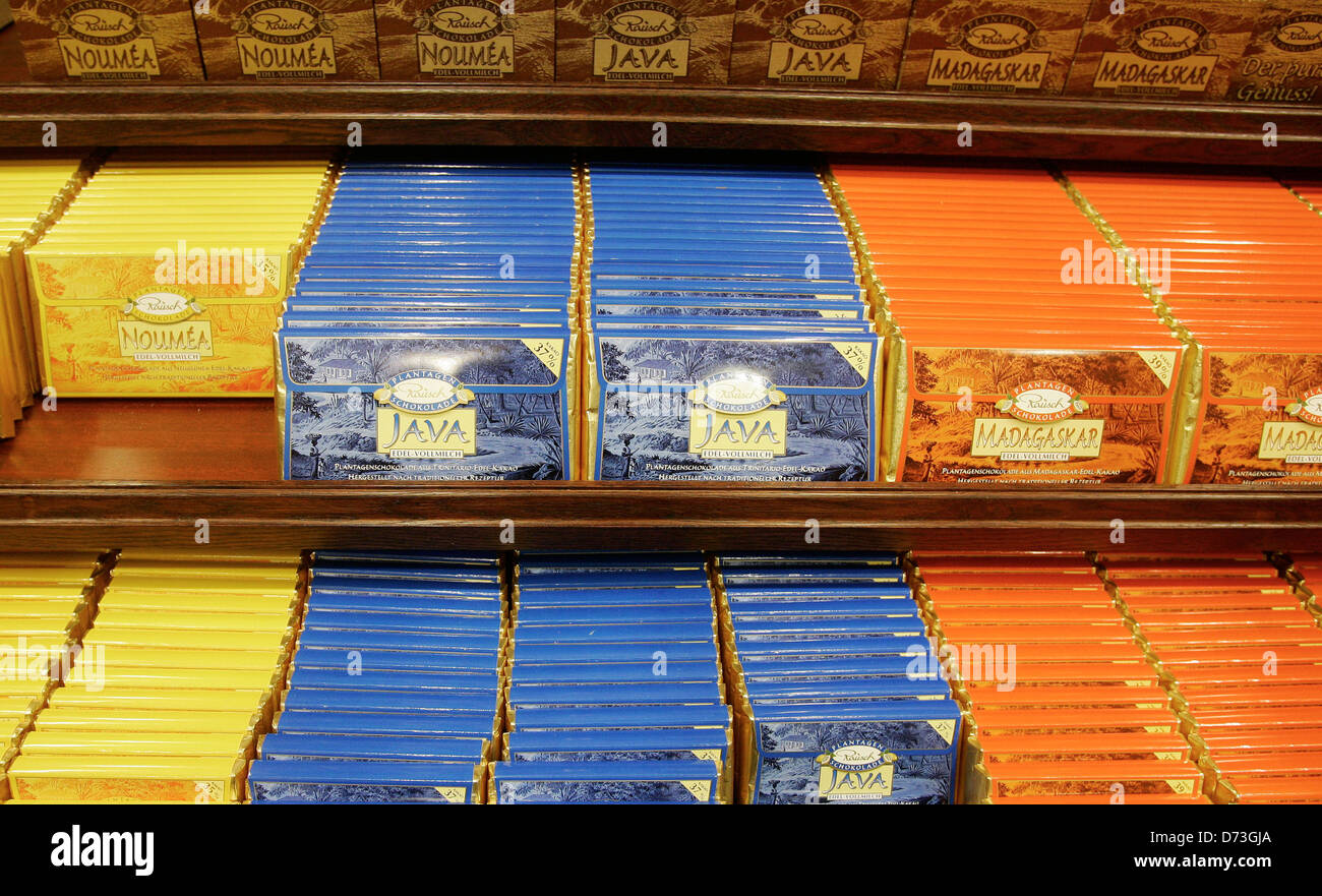Berlin, Germany, chocolates at Fassbender & Rausch Stock Photo - Alamy