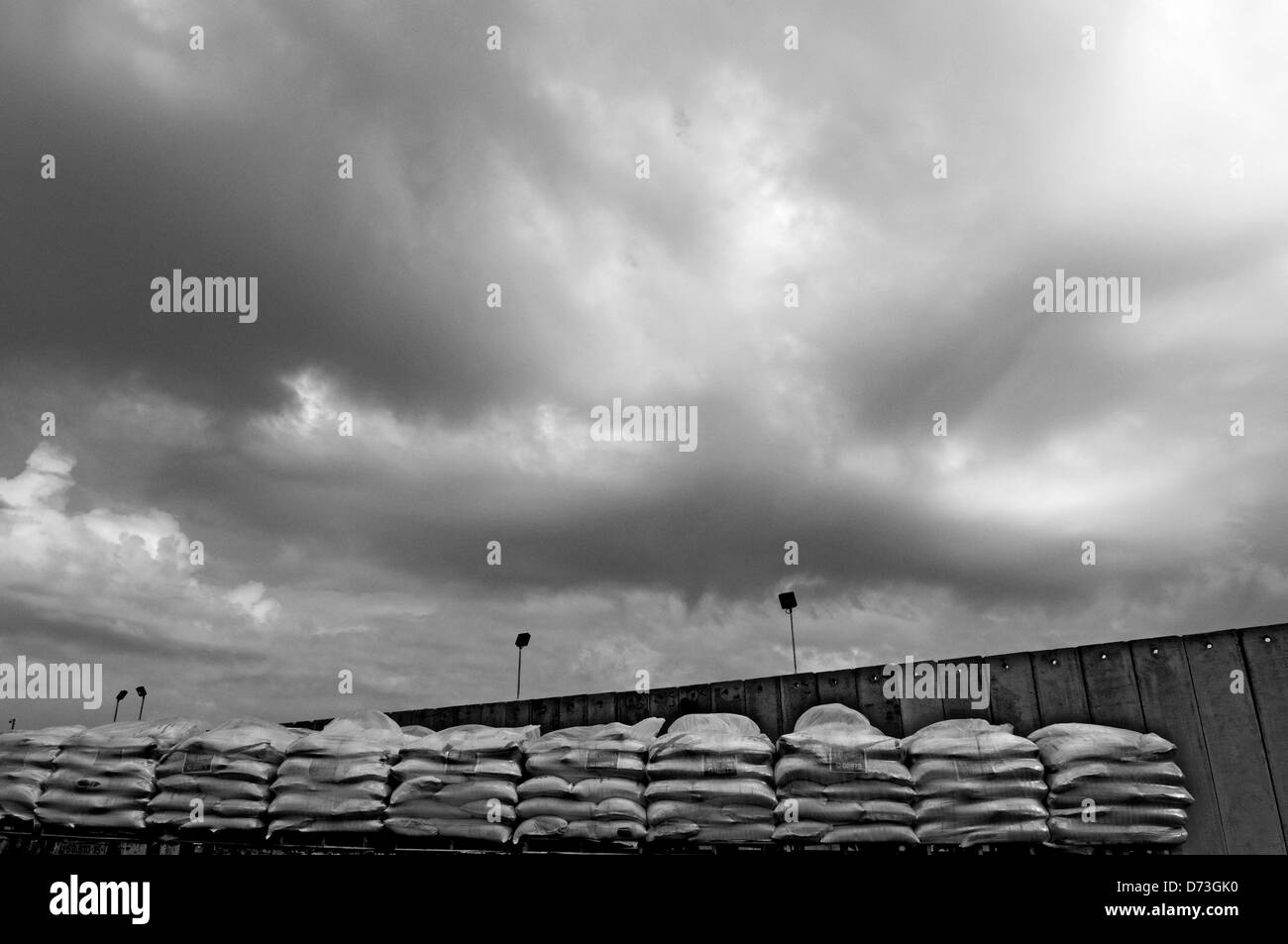 Emergency food supplies Black and White Stock Photos & Images - Alamy