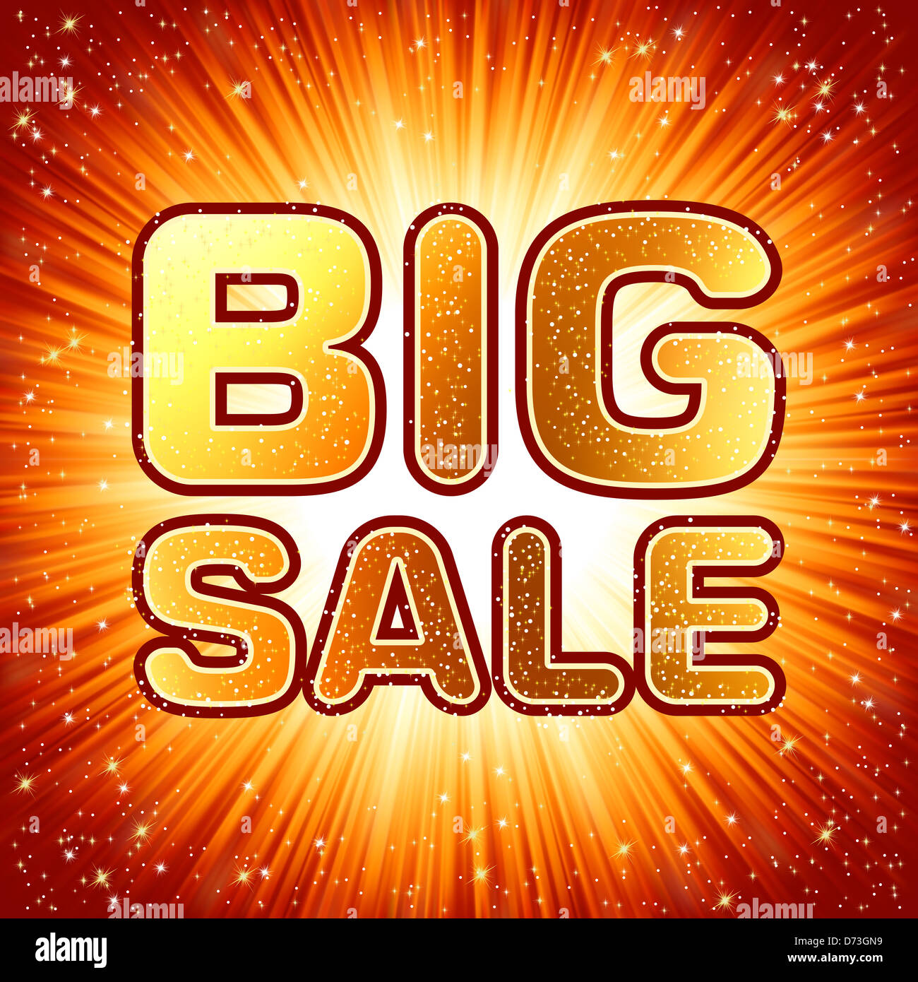 Big sale message Stock Photo - Alamy