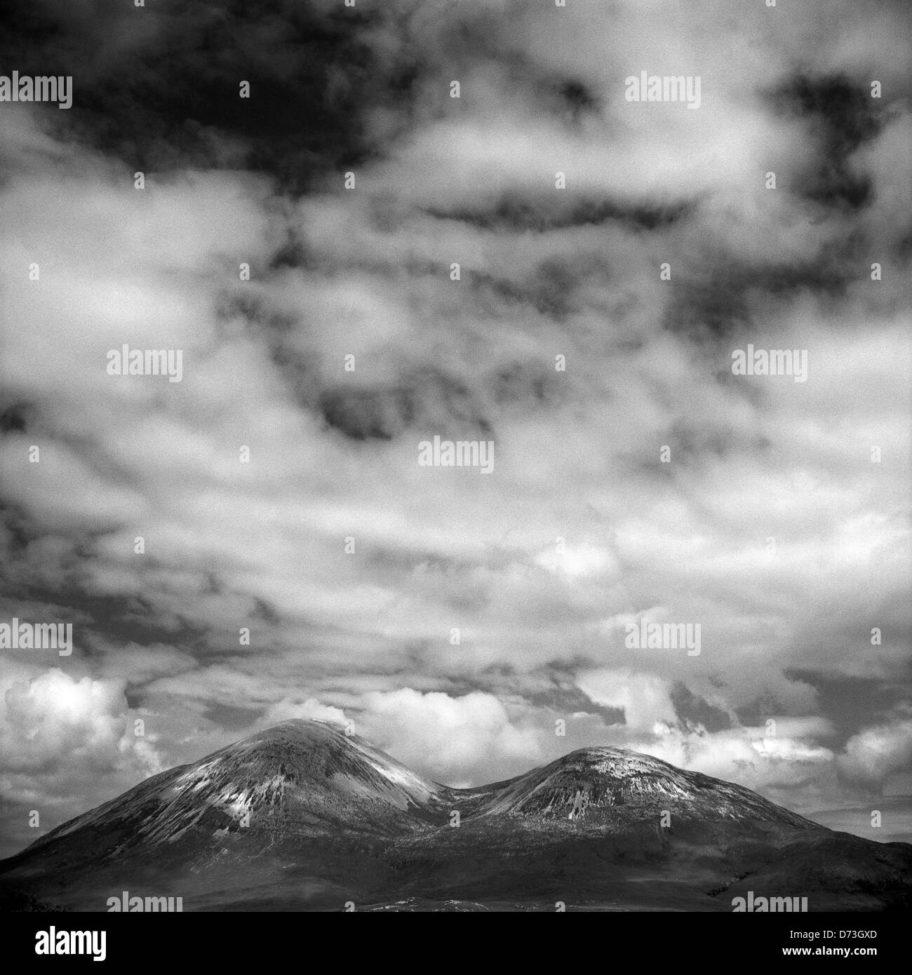 Overlooking hills Black and White Stock Photos & Images - Alamy