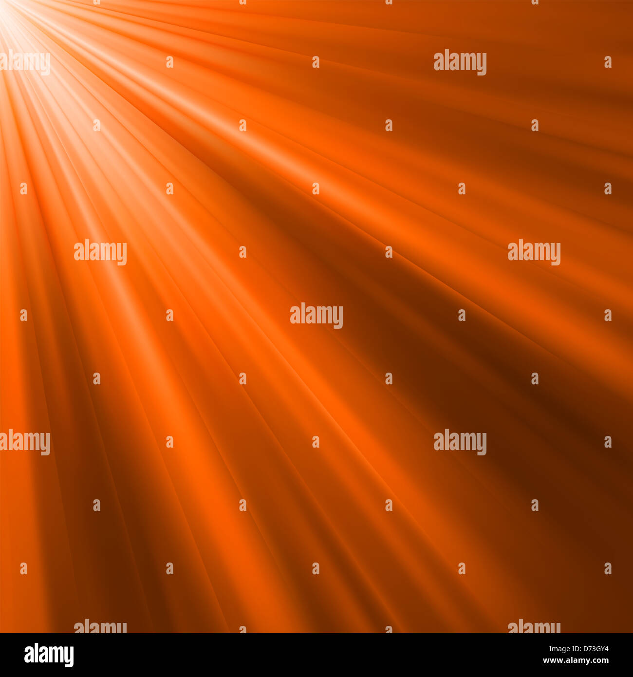 Orange luminous rays Stock Photo - Alamy