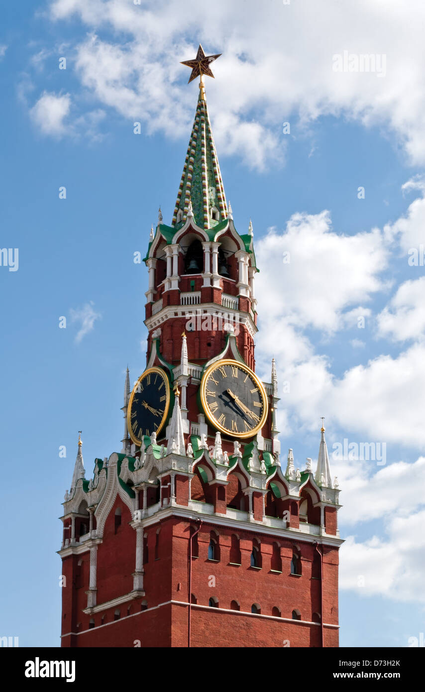 The Spasskaya Tower Stock Photo - Alamy
