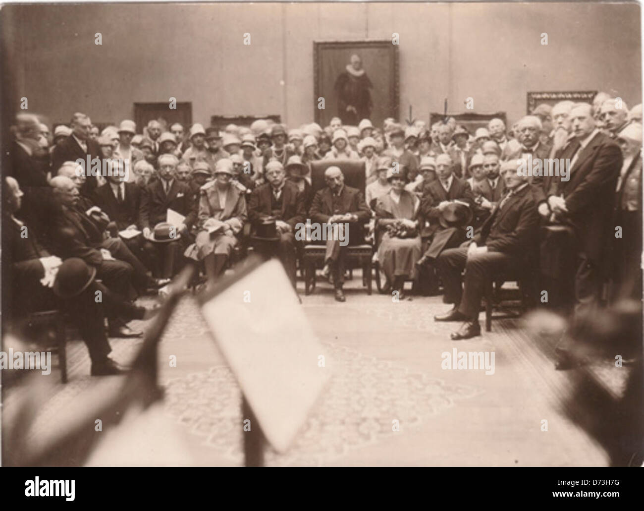 Max and Martha Liebermann attend a celebration in Berlin at the ...