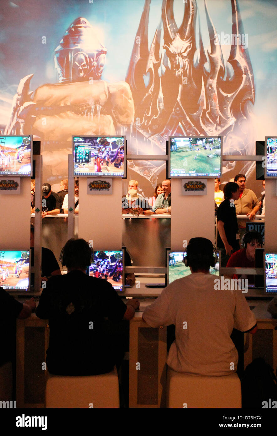 Leipzig Games Convention 2007 Stock Photo - Alamy