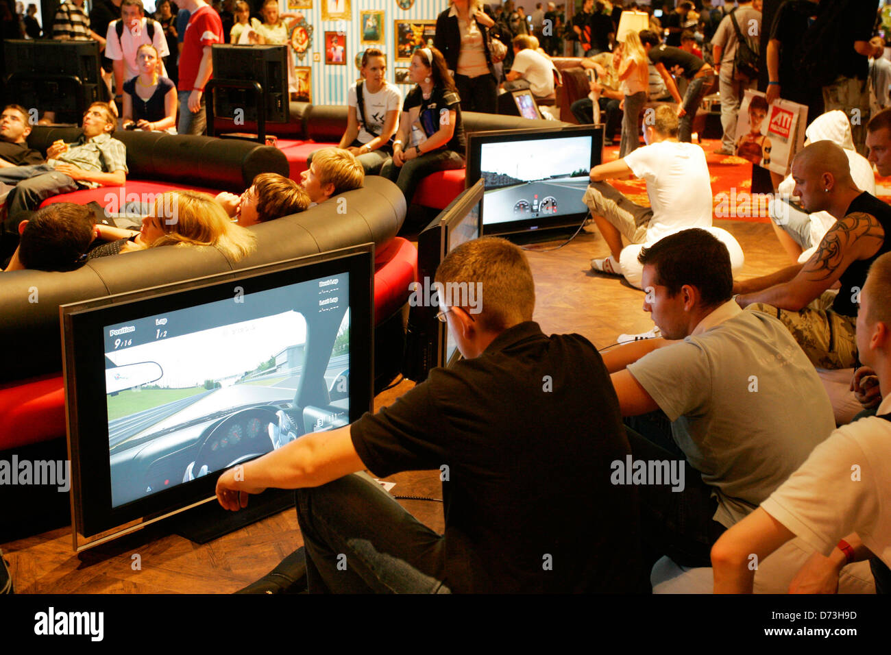 Leipzig games convention 2007 hi-res stock photography and images - Alamy