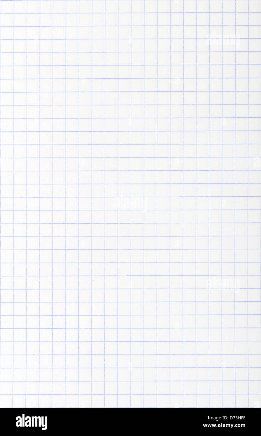 White squared paper sheet texture or background Stock Photo - Alamy