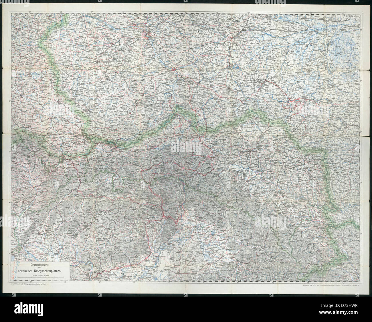 Map of austro hungarian hi-res stock photography and images - Alamy