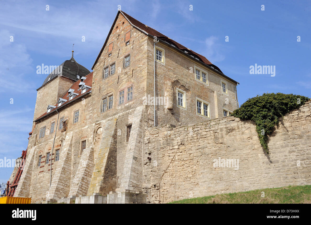 A view of Runneburg Castle in Weissensee, Germany, 18 April 2013. The ...