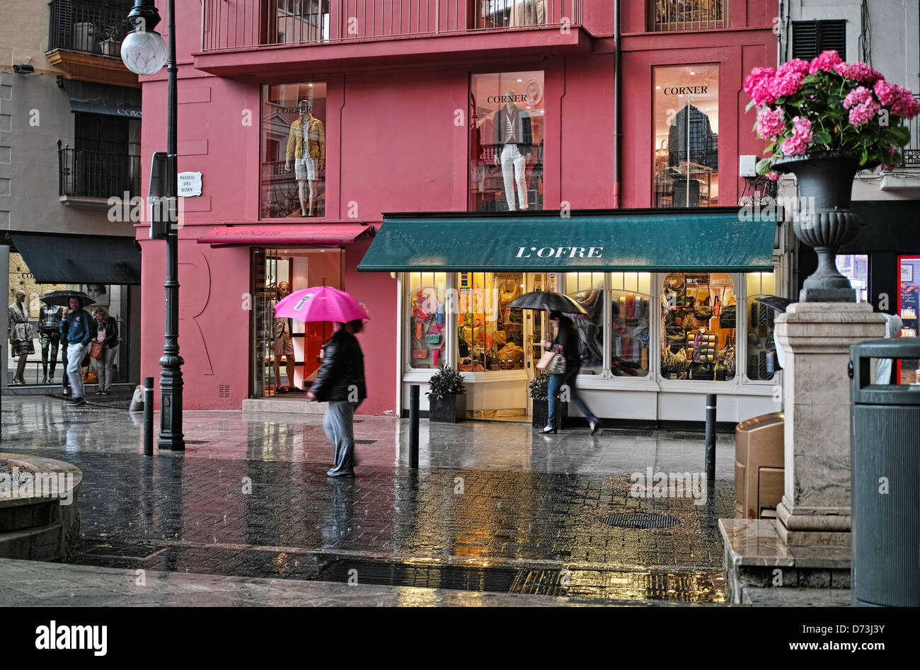Majorca palma shop hi-res stock photography and images - Alamy