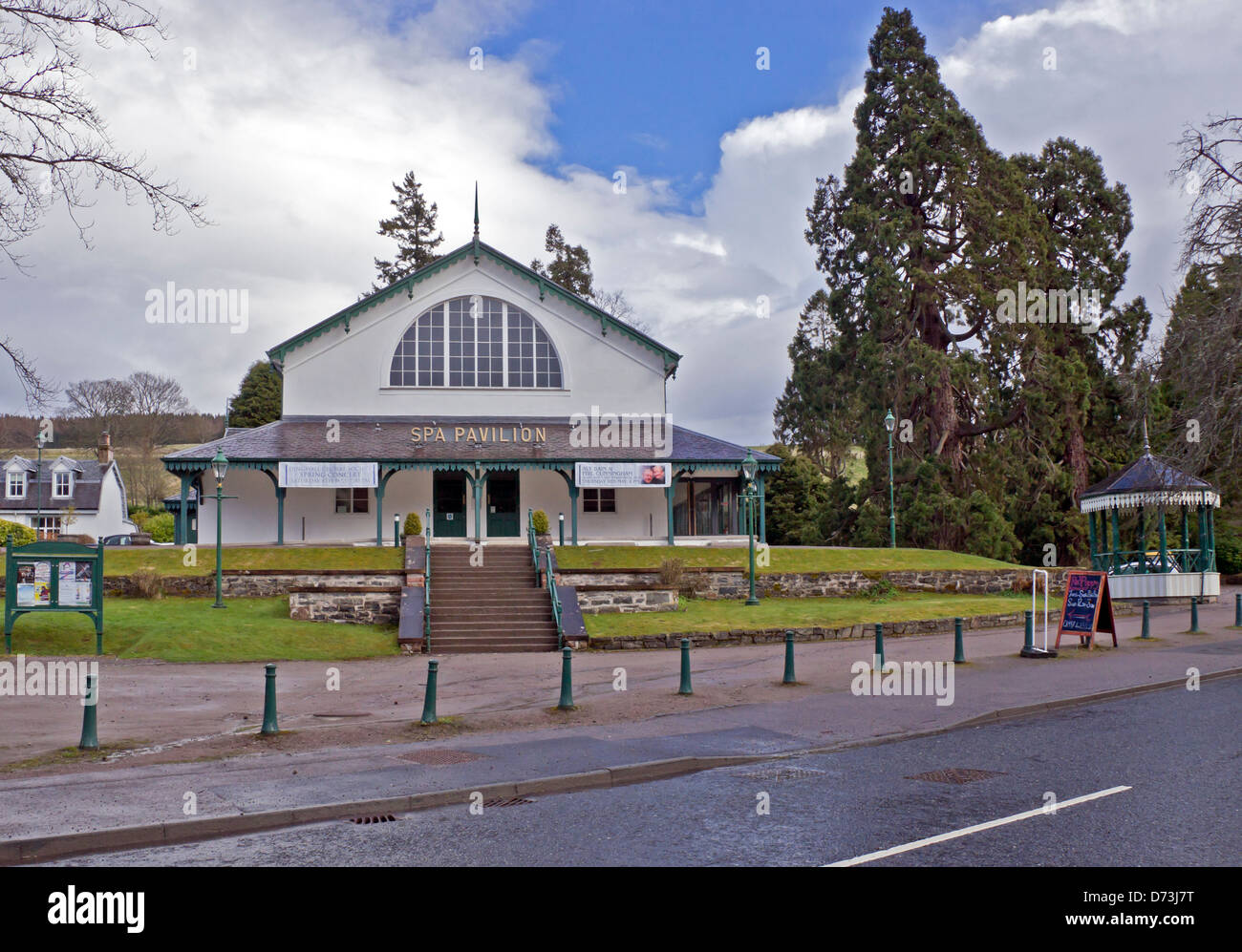 Spa Pavillion Strathpeffer Highland Scotland Stock Photo - Alamy