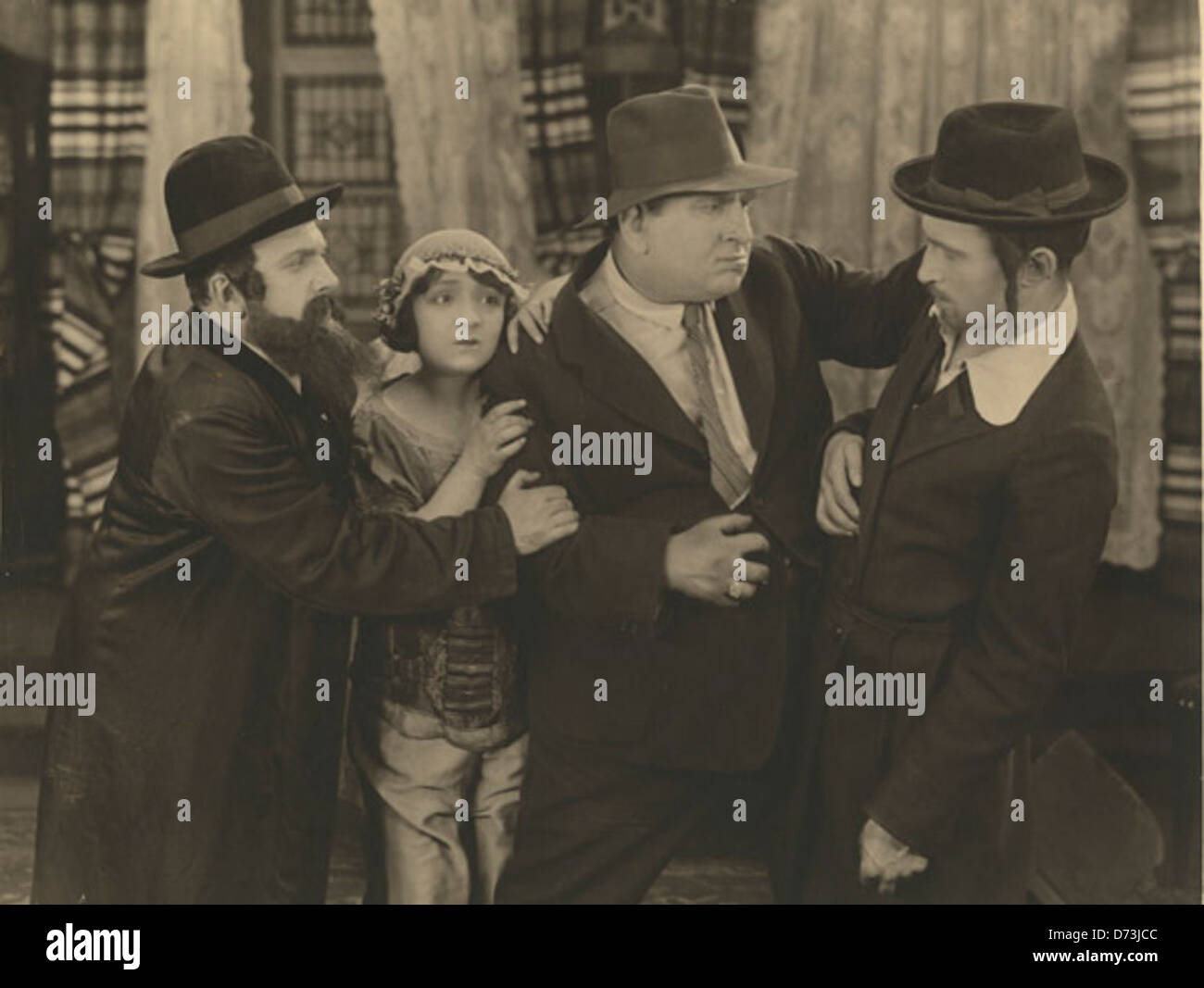 Molly Picon, Sidney Goldin, and Jacob Kalich are pictured in the 1921 ...