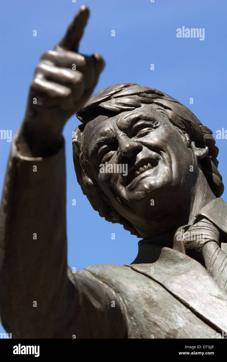 Bobby Robson (football manager) statue Stock Photo - Alamy