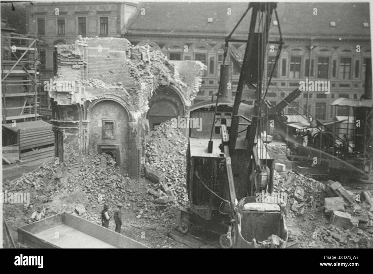 Munich Synagogue; Destroyed Stock Photo - Alamy