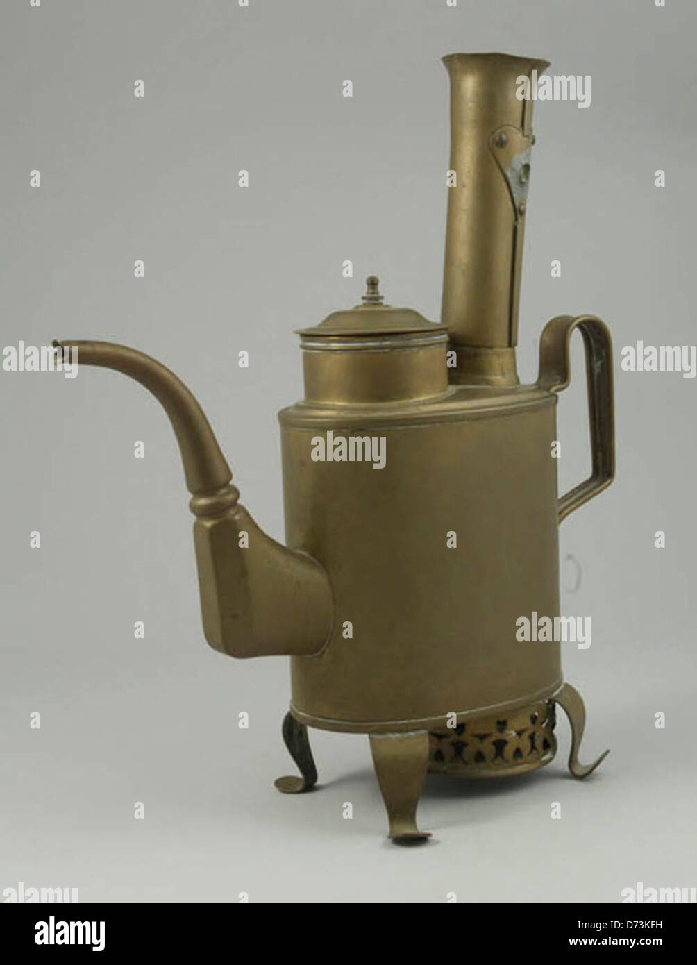 A coffee samovar, part of the collection at Yeshiva University Museum ...