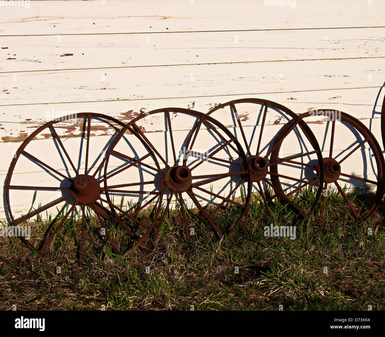 Wagon part old wheel hi-res stock photography and images - Alamy