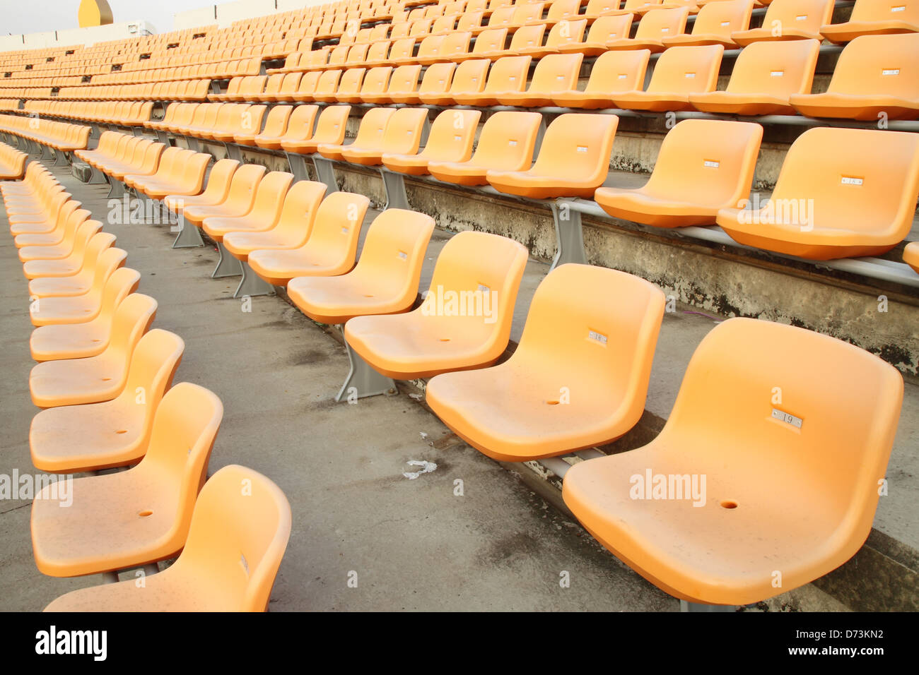 empty seats at the sports stadium Stock Photo - Alamy
