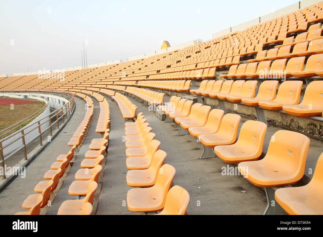 empty seats at the sports stadium Stock Photo - Alamy