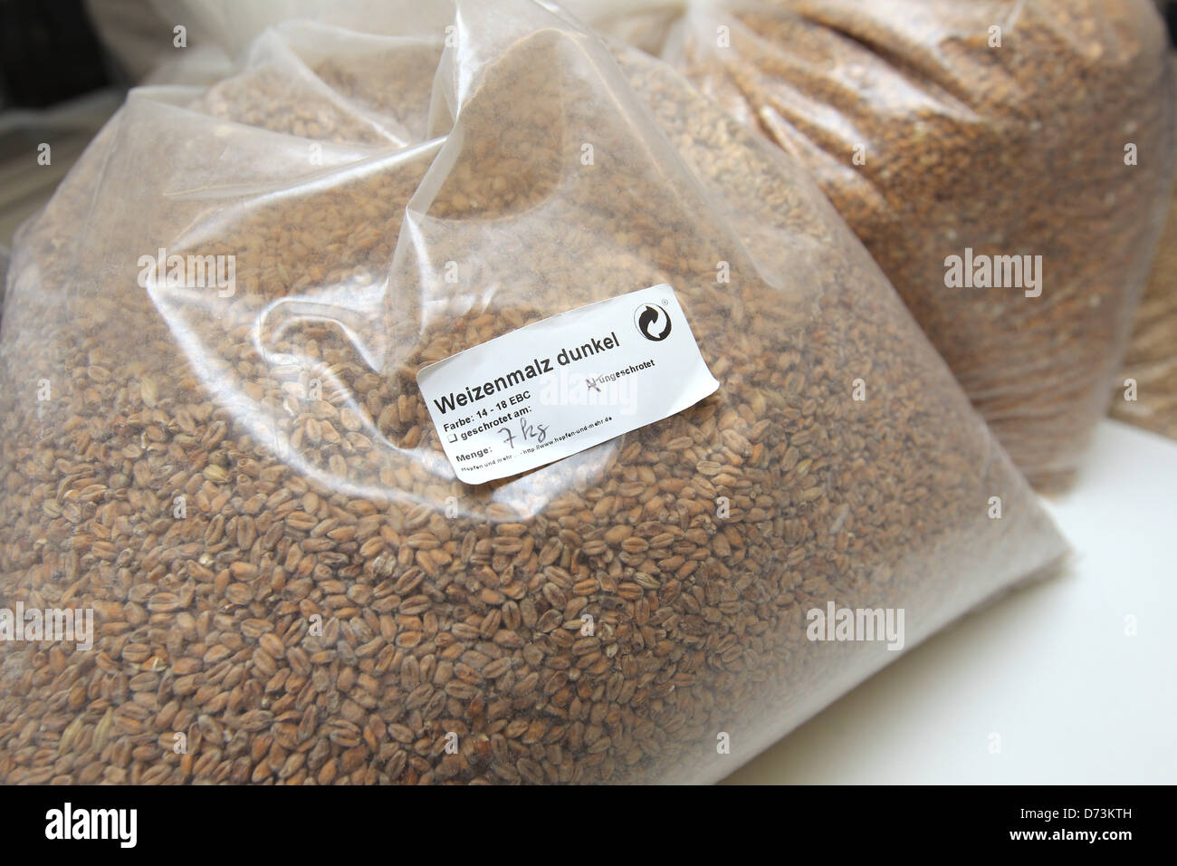 Flensburg, Germany, dark wheat malt Stock Photo - Alamy