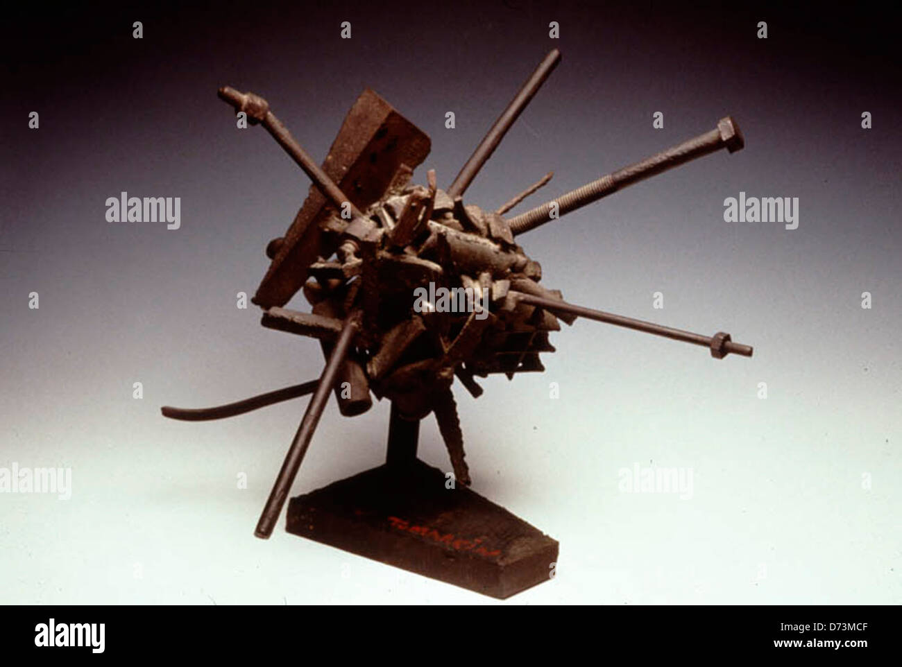 Untitled Sculpture by Igael Tumarkin Stock Photo - Alamy