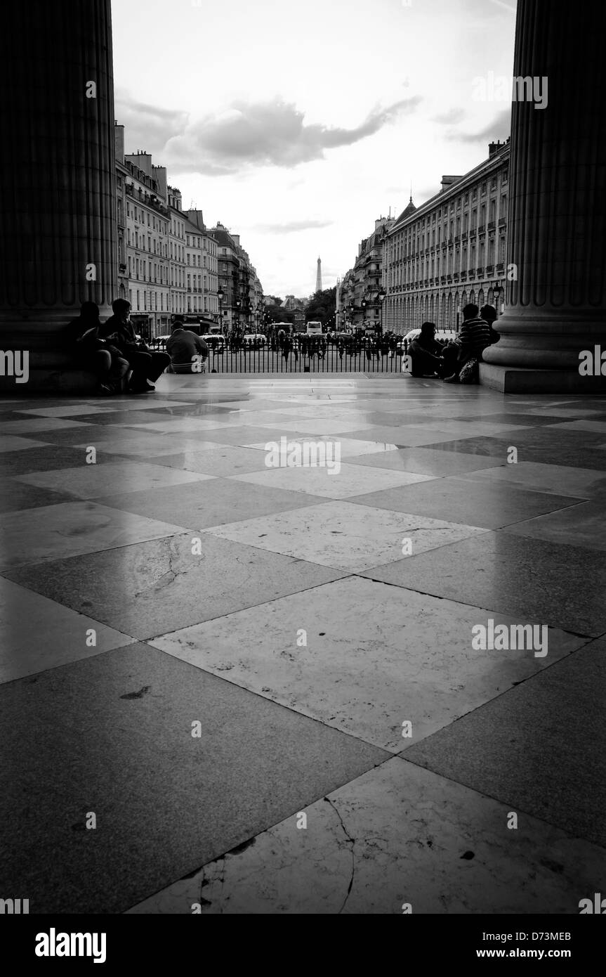 Paris france large french Black and White Stock Photos & Images - Alamy