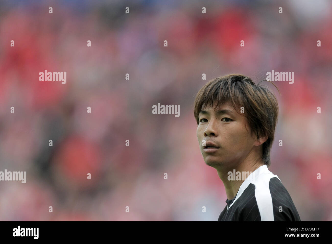 Frankfurt's Takashi Inui looks on during the German Bundesliga match ...