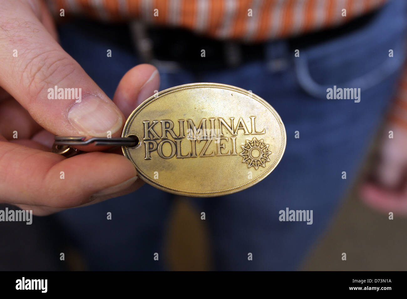 German police badge hi-res stock photography and images - Alamy