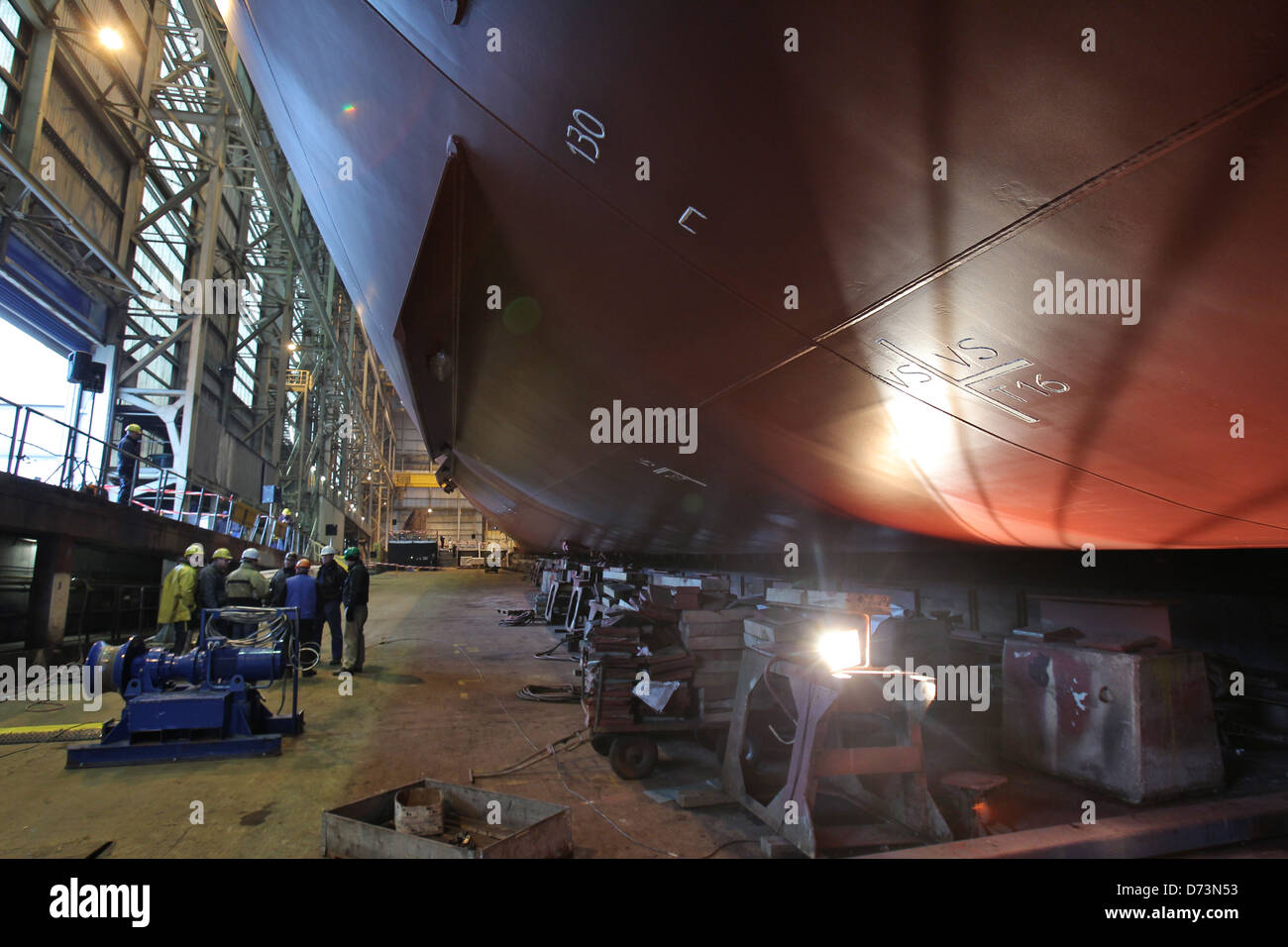 Flensburg, Germany, launched at FSG Stock Photo - Alamy