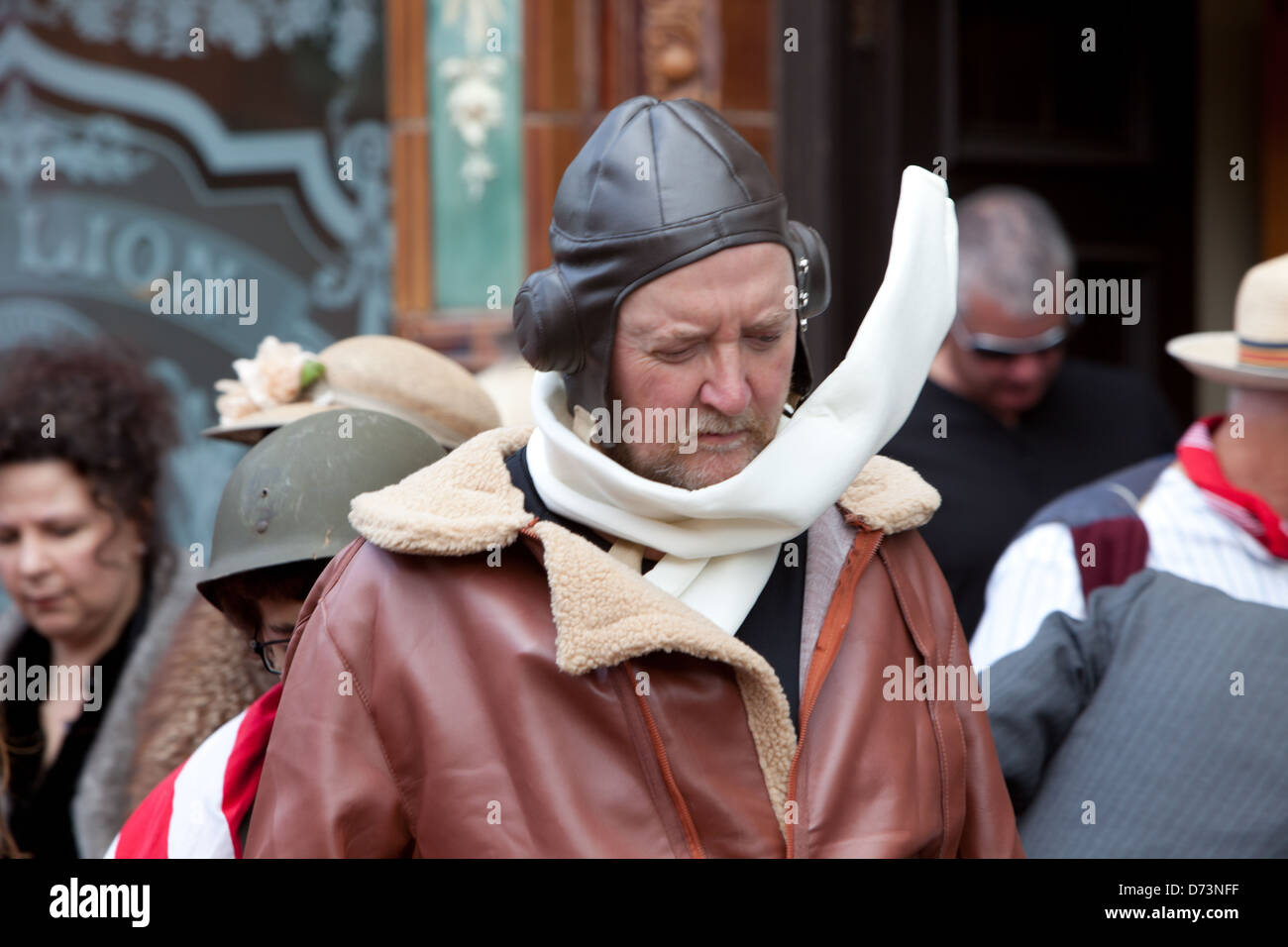 1940's Day WW11 military reenactment at National Tramway Museum, Crich ...