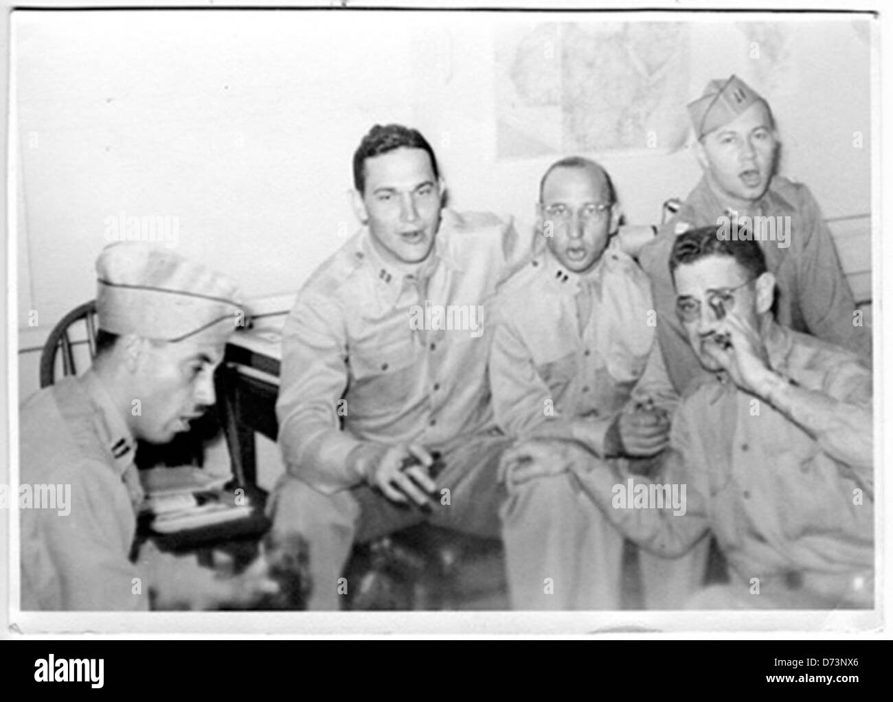 Dr. William Levison celebrating Christmas Eve with U.S. Army buddies at ...