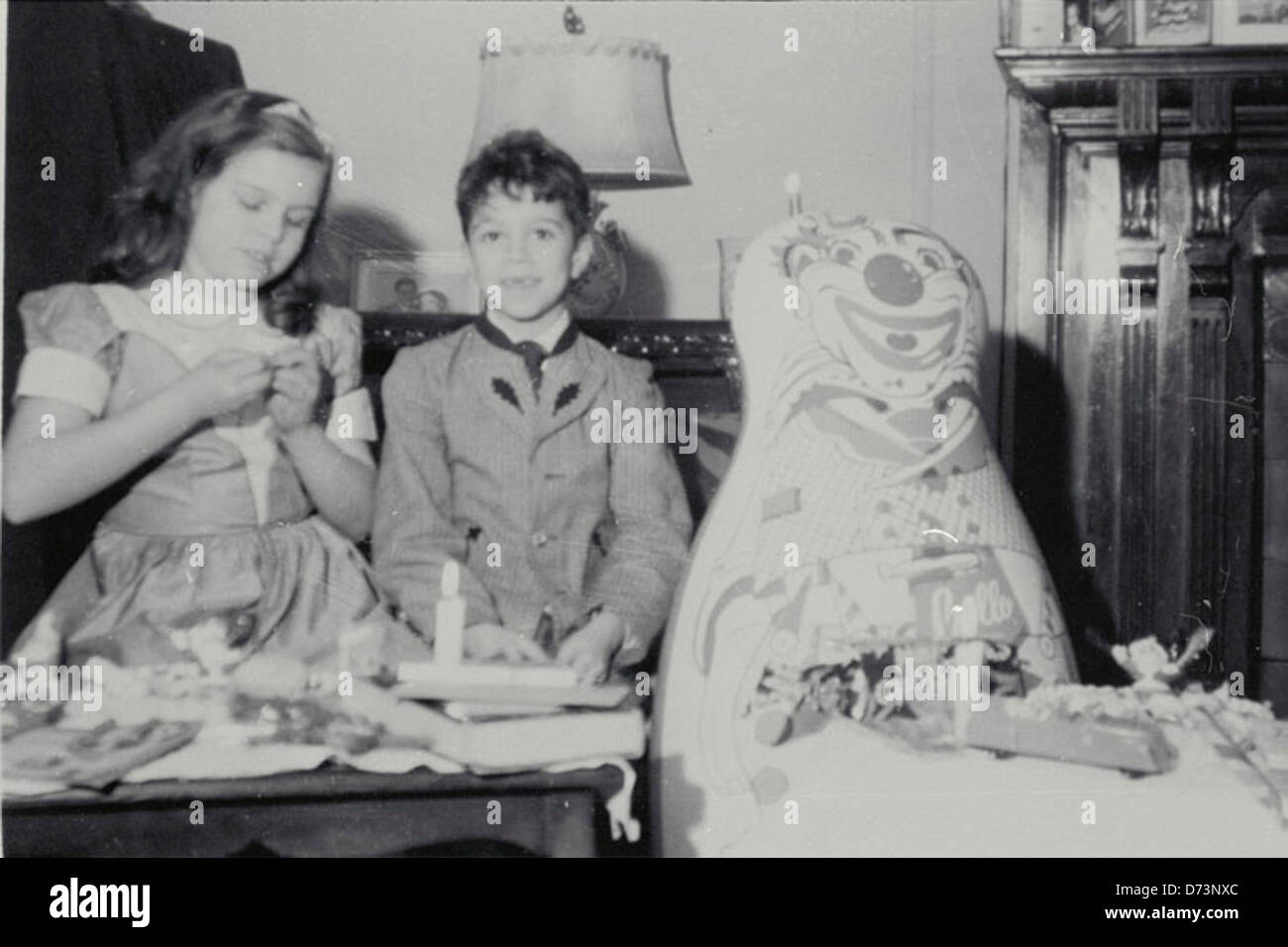 A portrait of Spencer and Marion Goodman, members of the Goodman family ...