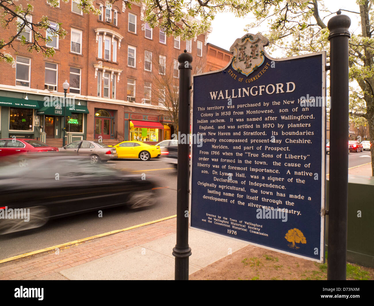 Wallingford sign hi-res stock photography and images - Alamy