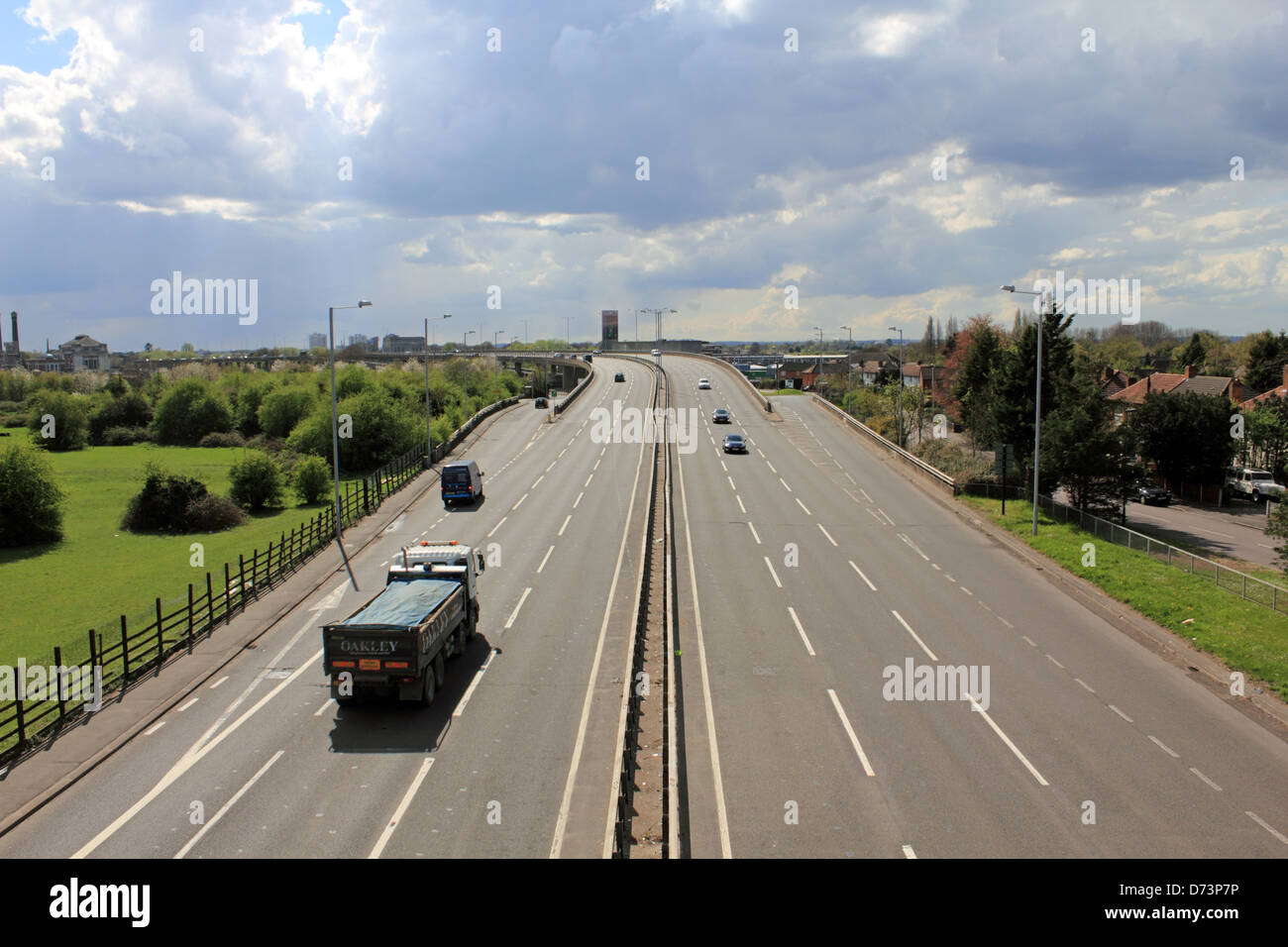 The A316 Country Way at Hanworth England UK Stock Photo - Alamy