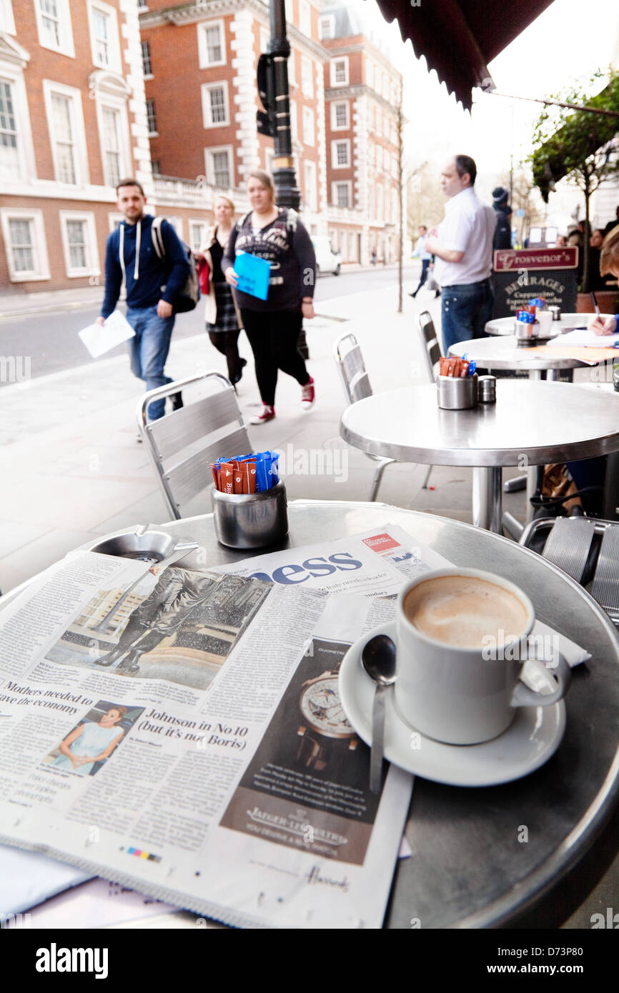 Morning newspaper hi-res stock photography and images - Alamy