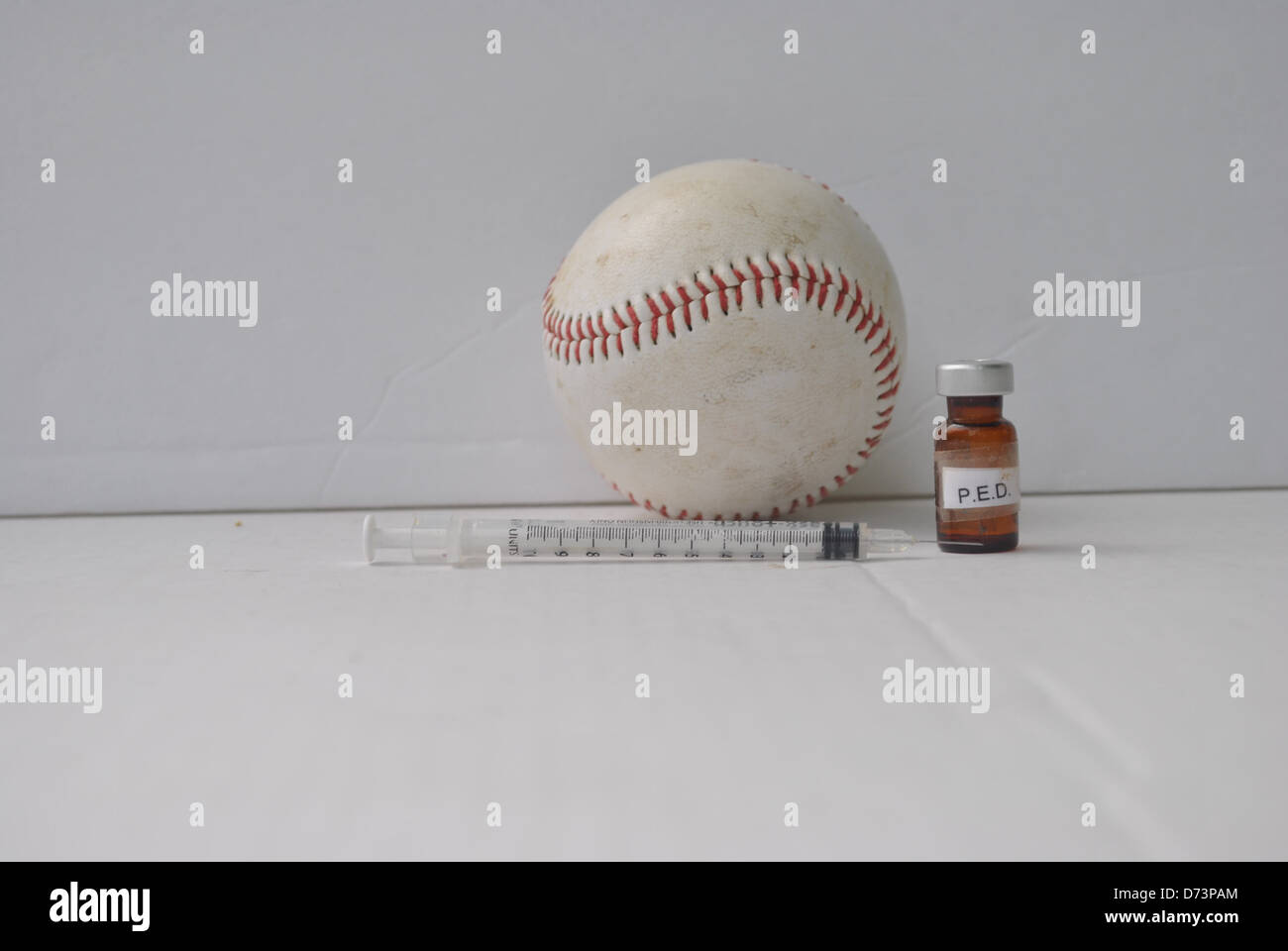 baseball and peds Stock Photo - Alamy